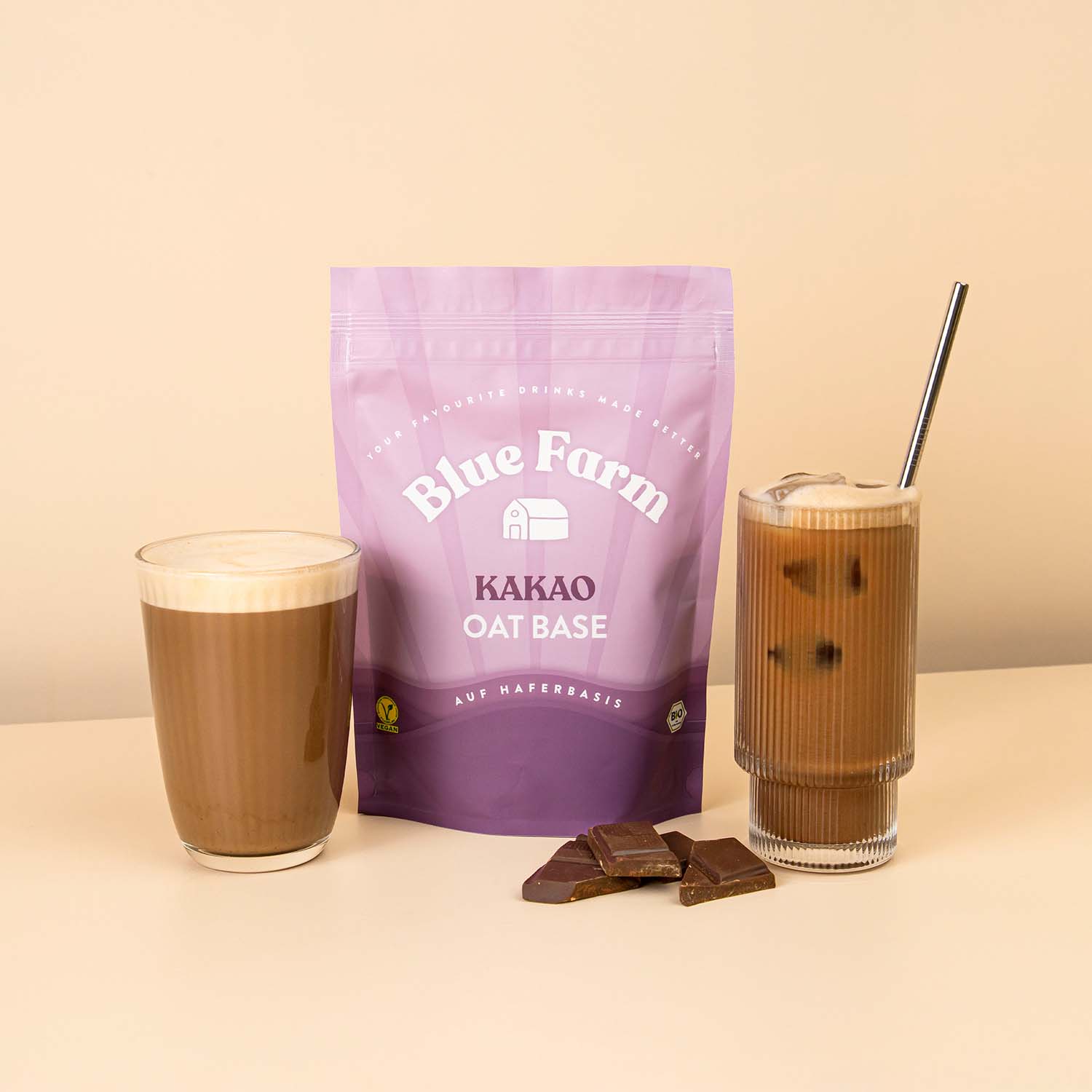 Blue Farm | Pflanzliche Kakao Oat Base mit Bio-Zutaten