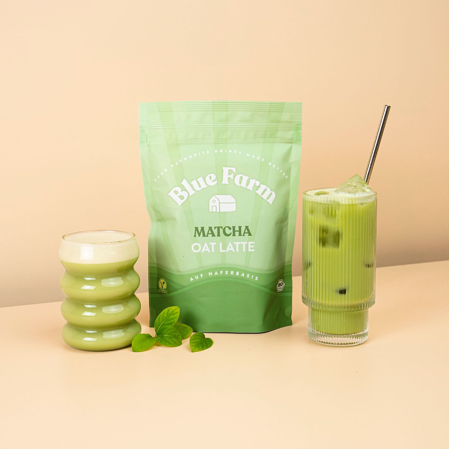 Blue Farm Matcha Oat Latte | Veganer Matcha auf Haferbasis